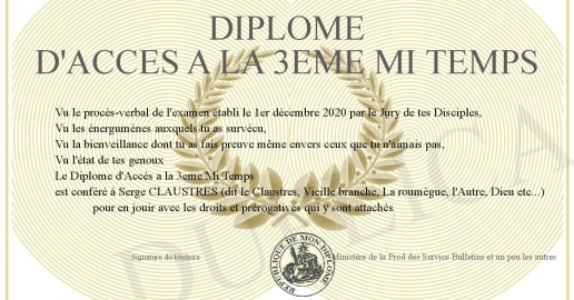 Diplome d Acces a la 3eme Mi Temps