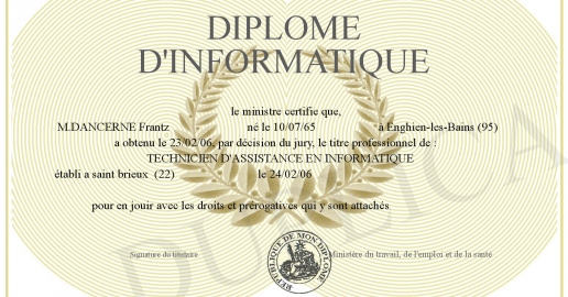 Diplome d informatique