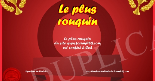 Le plus rouquin