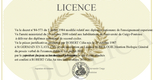 Licence
