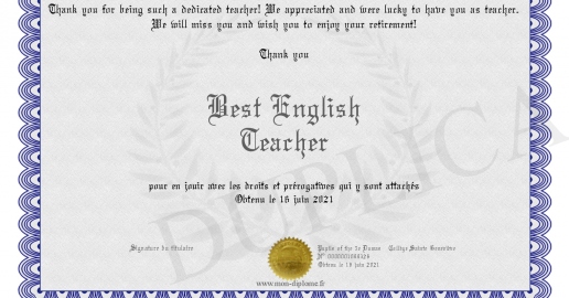 Best English Teacher