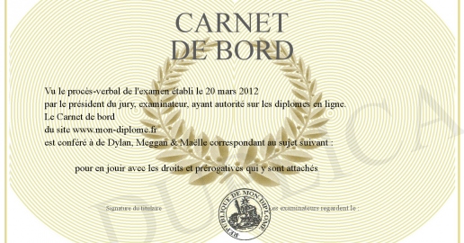 Carnet de bord