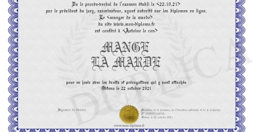 MANGE LA MARDE