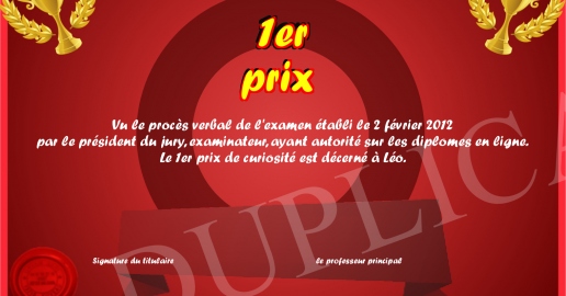 1er prix