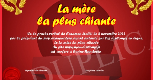 La mere la plus chiante