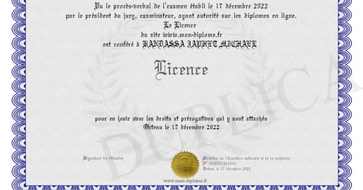 Licence