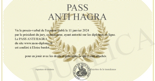 PASS ANTI HAGRA