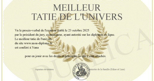 meilleur tatie de l univers