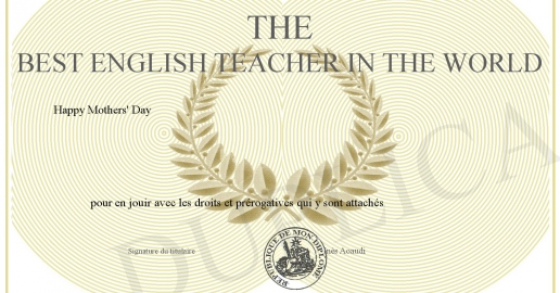 The Best English Teacher in the World