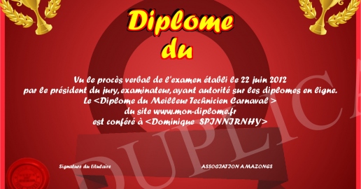 Diplome du