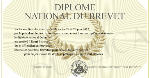 Diplome national du brevet