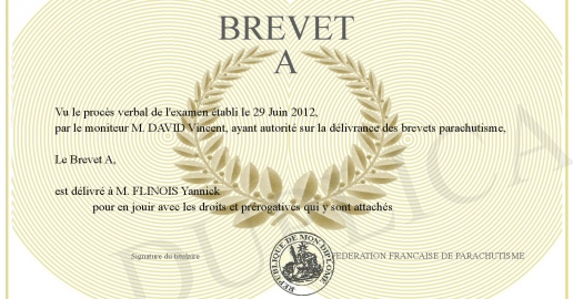 BREVET A