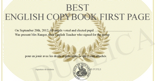 BEST ENGLISH COPYBOOK FIRST PAGE