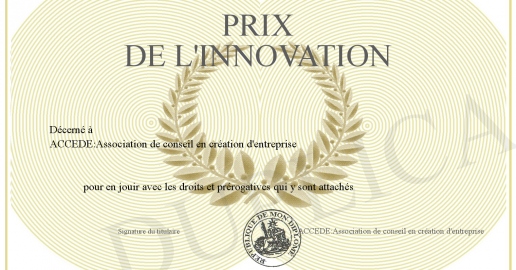 Prix de l innovation