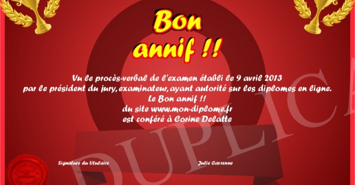 Bon annif