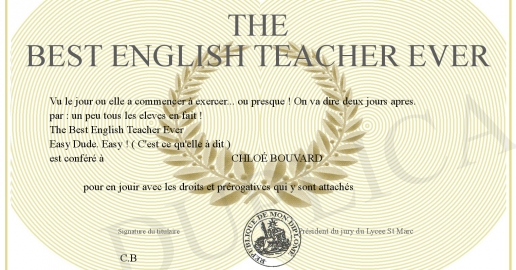 The Best English Teacher Ever