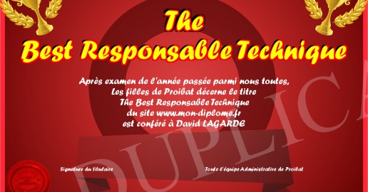 The Best Responsable Technique