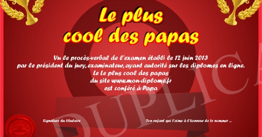 Le plus cool des papas