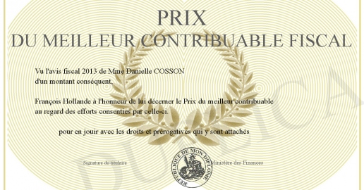 Prix du Meilleur contribuable fiscal
