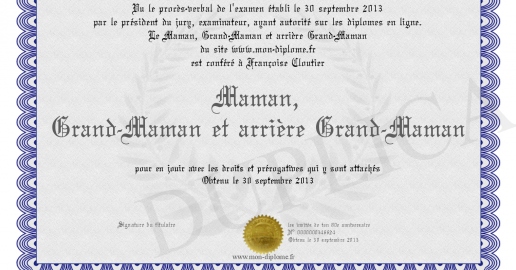Maman Grand-Maman et arriere Grand-Maman