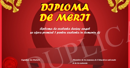 DIPLOMA DE MERIT