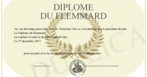 Diplome du flemmard