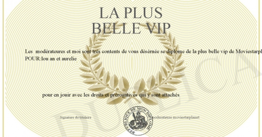 la plus belle vip