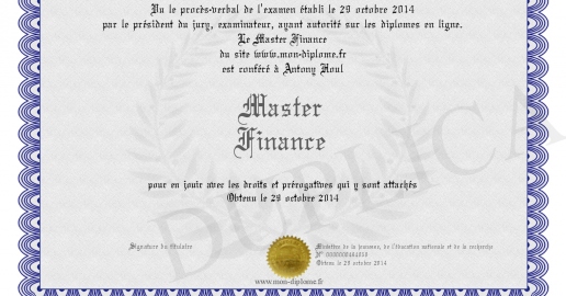 Master Finance