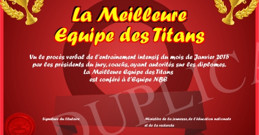 La Meilleure Equipe des Titans