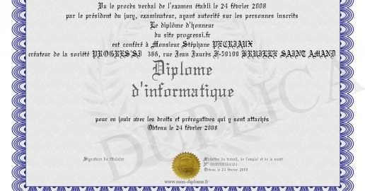 Diplome d informatique