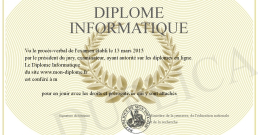 Diplome Informatique