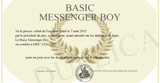 Basic Messenger Boy