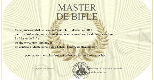 Master de Bifle