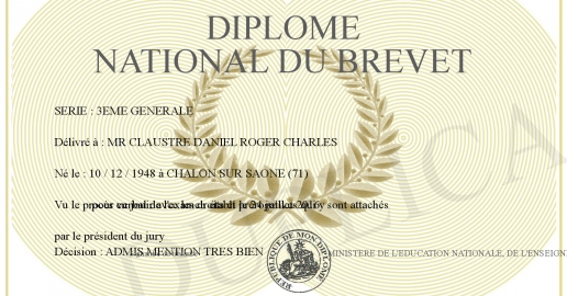 Diplome National du Brevet