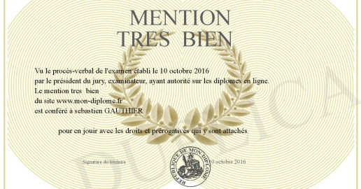 mention tres bien