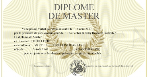 Diplome de master