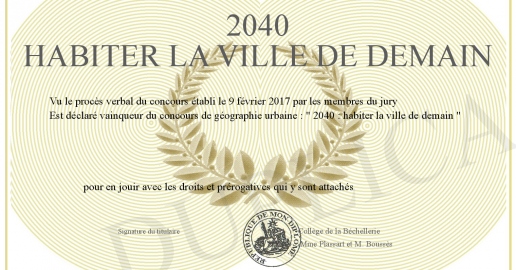 2040 HABITER LA VILLE DE DEMAIN