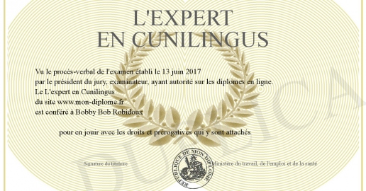 L expert en Cunilingus