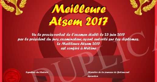 Meilleure Atsem 2017