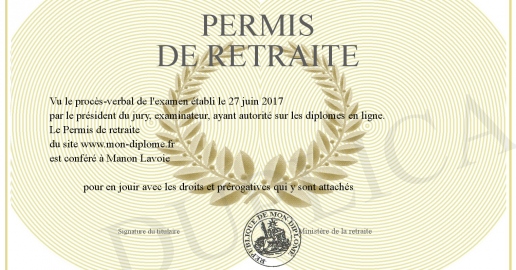Permis de retraite