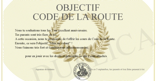 Objectif Code de la Route