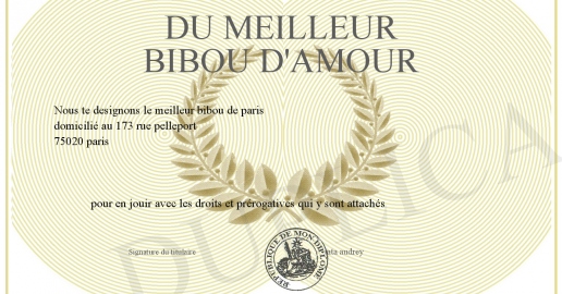du meilleur bibou d amour