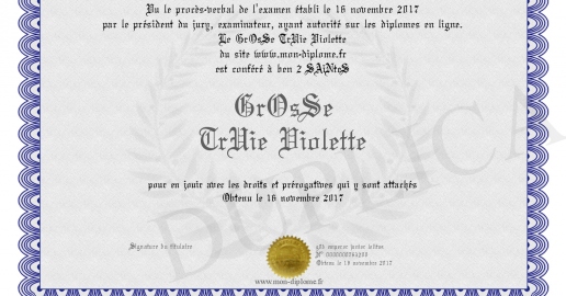 GrOsSe TrUie Violette
