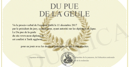 Du pue de la geule