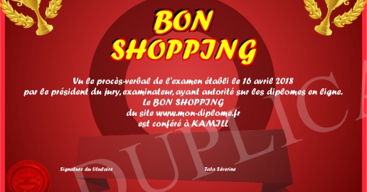 BON SHOPPING