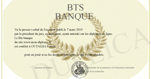 Bts banque