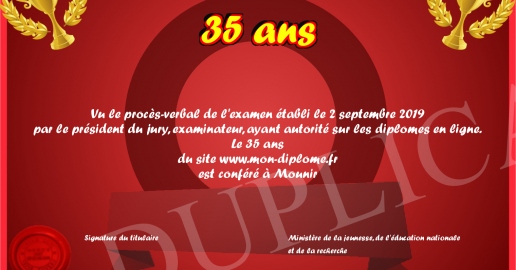 35 ans