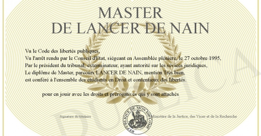 Master de lancer de nain