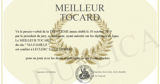 MEILLEUR TOCARD