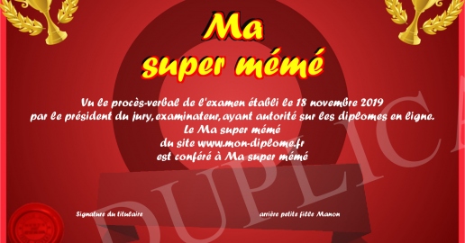 Ma super meme